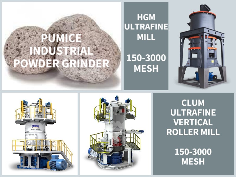 Pumice Industrial Powder Grinder